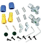 Amazon.com: R134a A/C Valve Core & Dust Cap Kit | Assortment of 23 ...