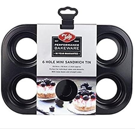 Tala 2 Mini Muffin Pans- Non-stick Baking Pan - Even Heat Distribution ...