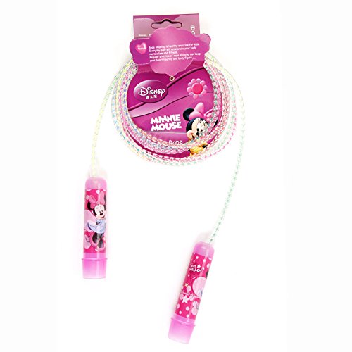 Mesuca Minnie Mouse Skipping Jump Rope (White/Pink) : Amazon.in: Toys ...