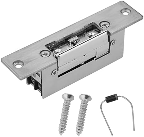 Electric Strike Door Lock, 12V Adjustable Narrow Type Door Lock, Double ...