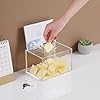 Acrylic Display Donation Container with Lock, Business Card Drawing Box ...