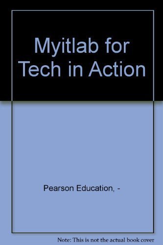 Myitlab for Tech in Action: Hall Prentice: 9780135133125: Amazon.com: Books