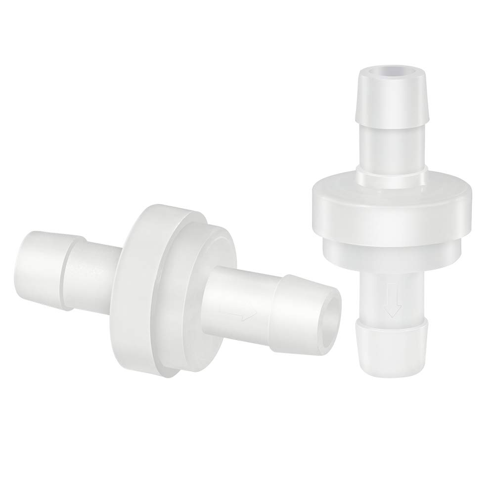 Snapklik.com : Quickun Inline Check Valve, 1/4" Hose ID One Way Return ...