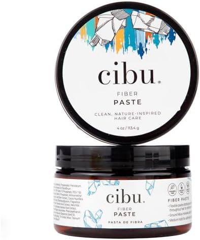 Amazon.com : CIBU Fiber Paste | Nutrient Rich Hair Styling Paste for ...