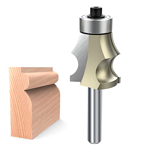 ROOCBIT 1/4 Inch Shank Architectural Molding Router Bit - Want It All