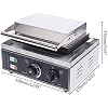 Amazon.com: LIYUANJUN Commercial Donut Maker, 6-Hole Electric Waffle ...