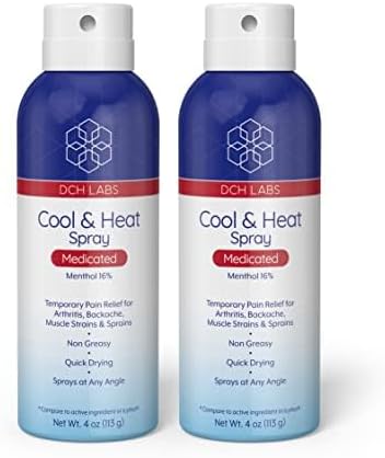 Amazon.com: DCH Labs Cool & Heat Spray: Pain Relief for Aches ...