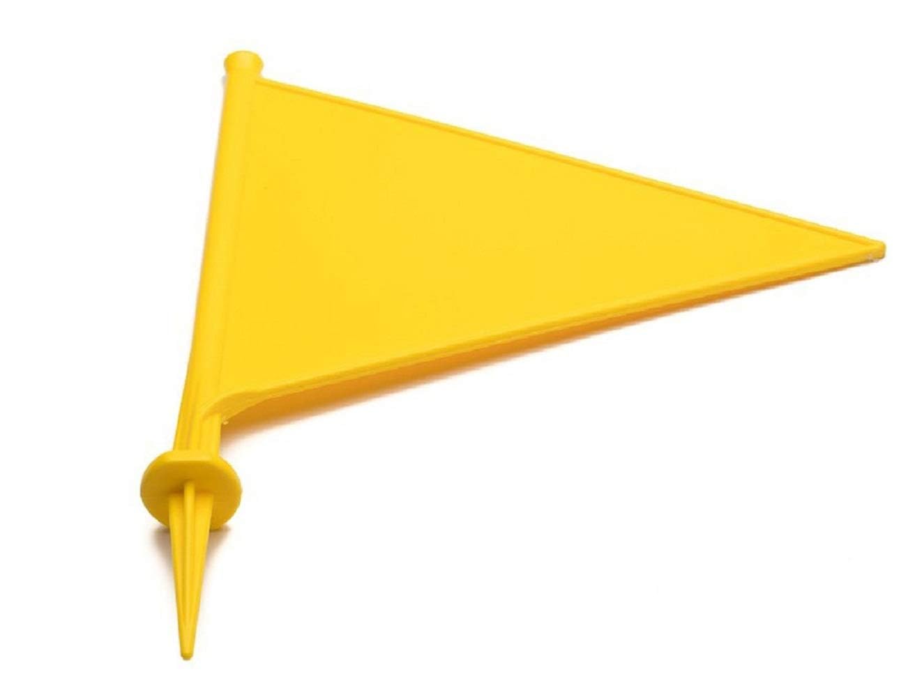 SanR Yellow Cricket Boundary Marker Flags,Marking Flag,Boundary Flag ...