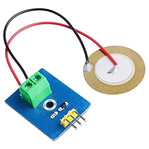 52Pi Vibration Sensor Module Ceramic Piezo Analog Signal for Raspberry ...