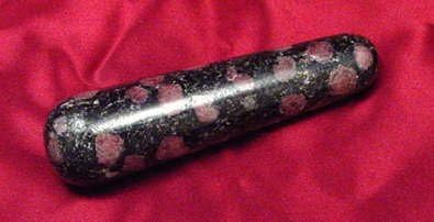 Amazon.com: Spinel in Matrix Massage Wand Healing Wand Reyki Charged ...