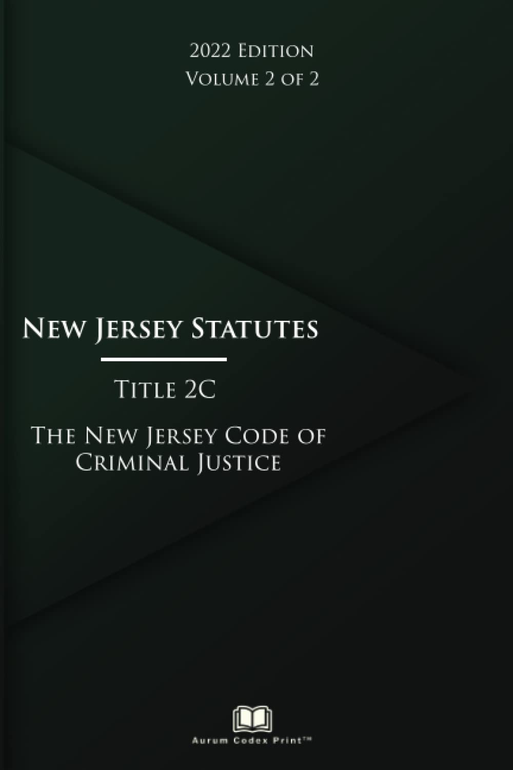 New Jersey Statutes Title 2C The New Jersey Code of Criminal Justice ...