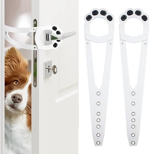 SUNICO Cat Door Latch - Door Buddy Cute Cat Paw Shaped Cat Door Bracket ...