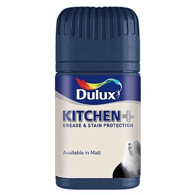 Stonewashed Blue : Dulux Kitchen Plus Matt Tester Paint, 50 ml - Blue ...