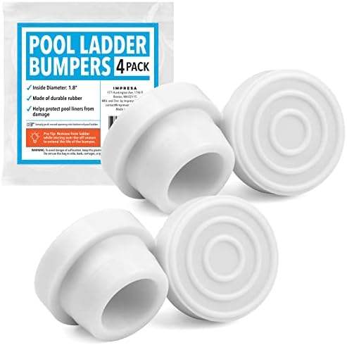 Amazon.com: [4 Pack] Pool Ladder Bumpers to Protect Pool Liner ...