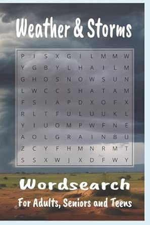 Weather and Storms Word Search Book: Books, THolmes: 9798266530720 ...