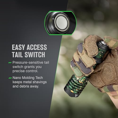OLIGHT Warrior X 4 Tactical Rechargeable Torch 2600 Lumens Tail Switch ...