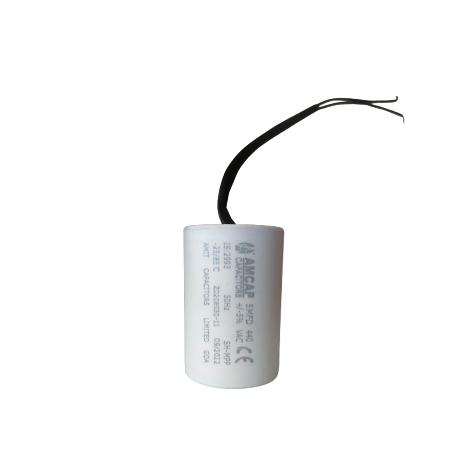 Glare Max 5 MFD Long Life 440V VAC Capacitor for Motor & Ceiling Fan ...