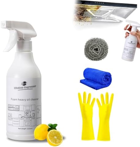 Amazon.com: ANRUI Clean Foam Spray, Spray All Purpose Cleaner, Kitchen Oil Stains Multi-Purpose ...