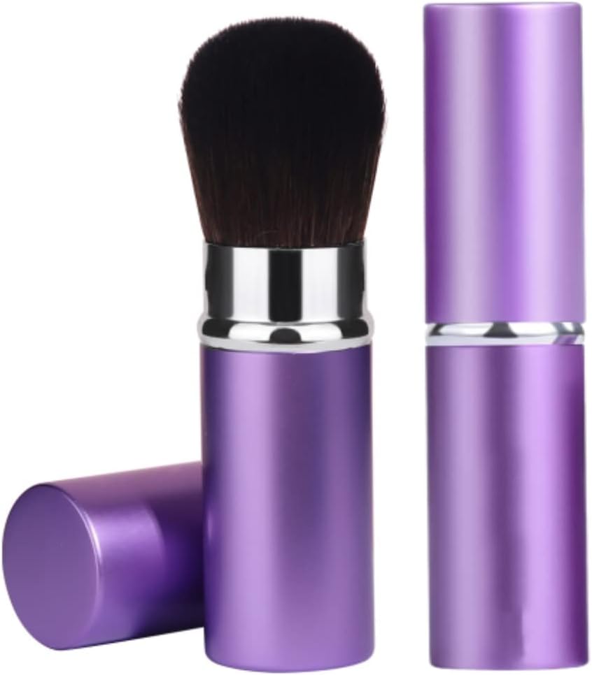 Retractable Makeup Brush Telescopic Face Brush Retractable Face Kabuki ...