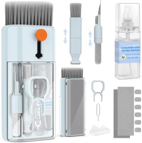 Amazon.com : CleaniKu Keyboard Cleaner Laptop Cleaning Kit - 12 in 1 ...