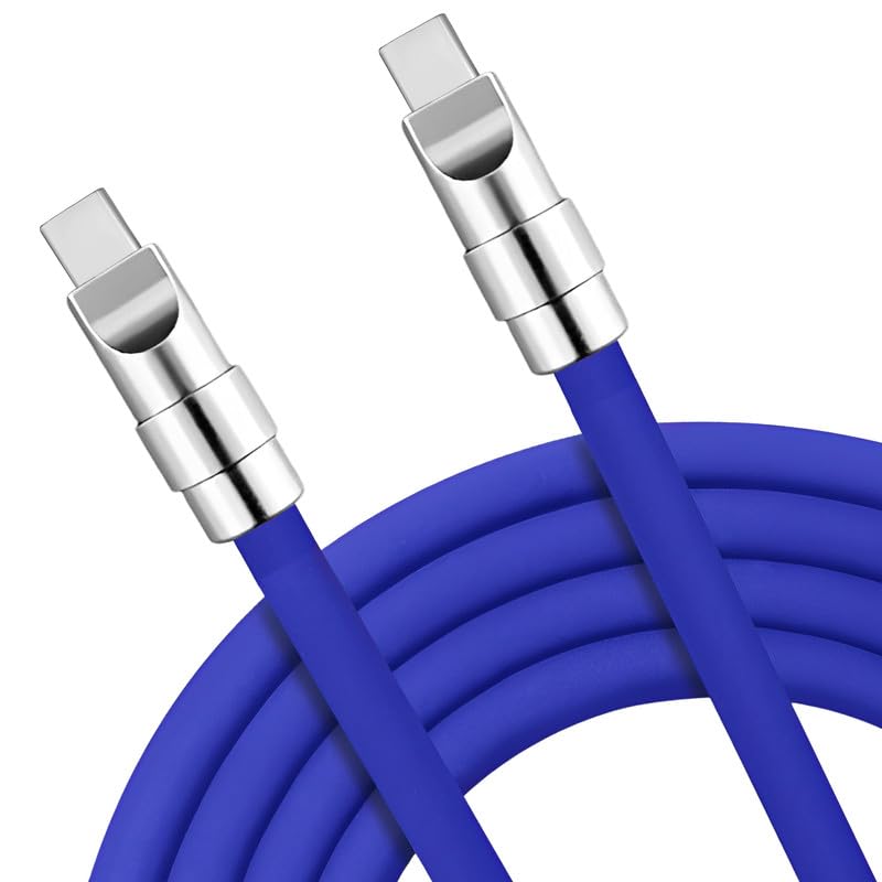 Amazon.com: GentsStride HyperTransfer Chubby USB C Cable Ultra Soft ...