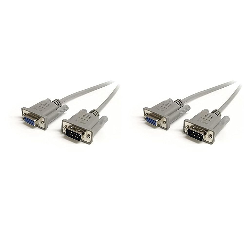 Amazon.com: StarTech.com 10 ft Straight Through Serial Cable - M/F ...