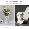 Amazon.com: fazhongfa Greek Statue of David Bust Resin Sculpture for ...