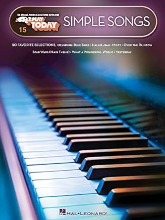 Simple Songs: E-Z Play® Today Volume 15 (E-Z Play Today) eBook : Hal ...