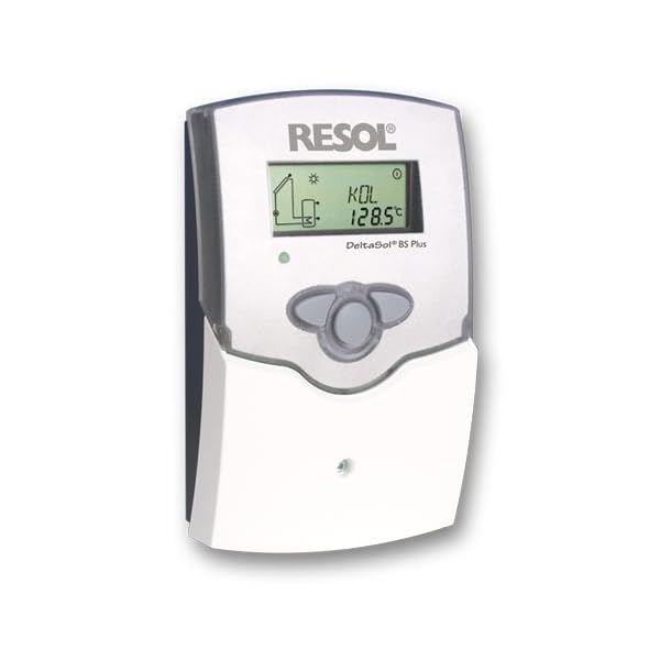 Solarsteuerung Resol DeltaSol BS plus (inkl. 4 PT1000 Fühlern - 2 x ...