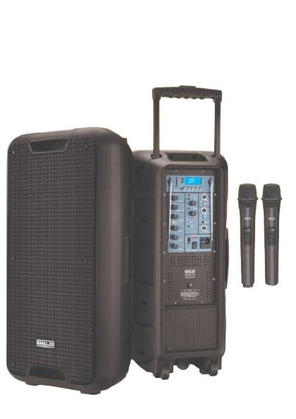Ahuja ASPIRE-208 Wireless Bluetooth, USB, Portable PA Amplifier 55 Watt ...