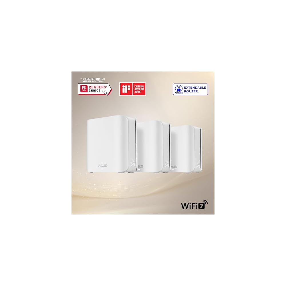 ASUS ZenWiFi BD4 (3-Pack) Dual-Band WiFi 7 Mesh, Australia | Ubuy