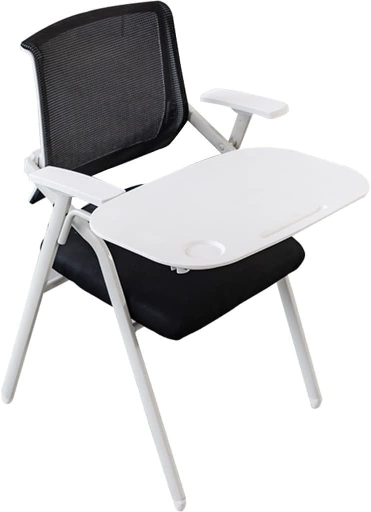 Jumix Chair with Desk Attached Adults, Mesh Office Chair Ergonomic Desk ...