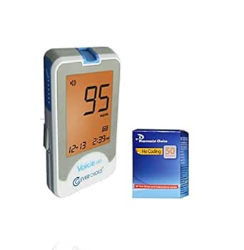 Amazon.com: Clever Choice Voice Test Strips 50 plus meter : Health ...