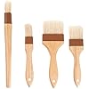 Amazon.com: Restaurantware-Pastry Tek Wide Buttering Brush Set, 1 Set ...