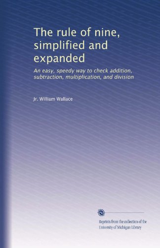 『The rule of nine, simplified and expanded: An easy, speedy - 読書メーター