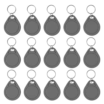 Amazon.com: 50 PCS Mifare Ultralight C ULC RFID Keyfobs NFC Key fob ...