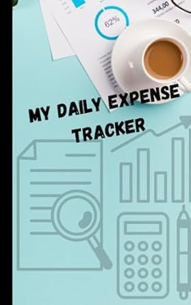 Amazon.com: My Daily Expense Tracker: Track your daily expense with ...