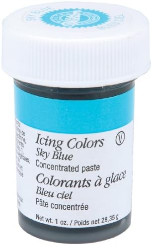 Amazon.com: Wilton Icing Color Gel Food Coloring, 1 Ounce, Blue ...