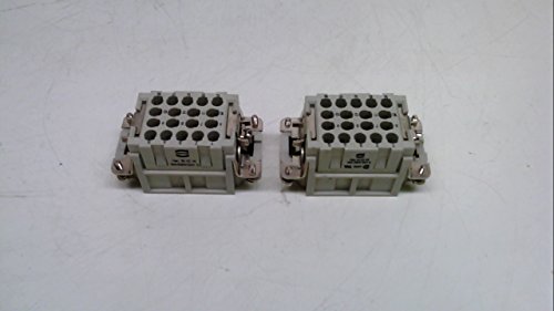 Harting Han 18 Ee-M - Pack Of 2 - Industrial Connector 18Pin, Han 18 Ee ...