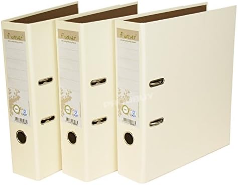 [Pack of 3] A4 Lever Arch Files 80mm Paper Storage Archive Legal ...