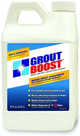 Grout Boost 70 oz Stain-Proof grout additive - New & Improved, Tile ...
