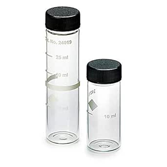 Hach 2838300 1" Round Glass Sample Cell with Cap: Amazon.com ...