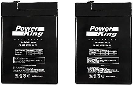 Amazon.com: 6V 4.5AH SLA Replacement Battery for Coleman 5348 Lantern ...