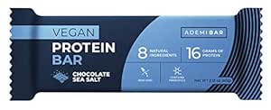 Amazon.com: Ademi Bar Vegan Protein Bars with Prebiotics, 12 Pack, Low ...
