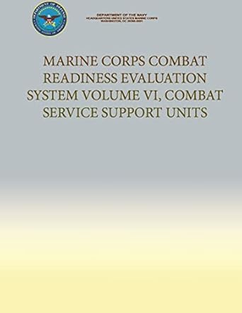 Marine Corps Combat Readiness Evaluation System Volume VI, Combat ...