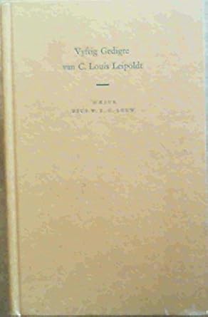 Vyftig Gedigte Van C. Louis Leipoldt: C. Louis Leipoldt: 9780624007975 ...