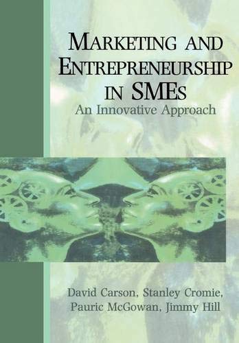 Marketing and Entrepreneurship in SME's: An Innovative Approach: Carson ...