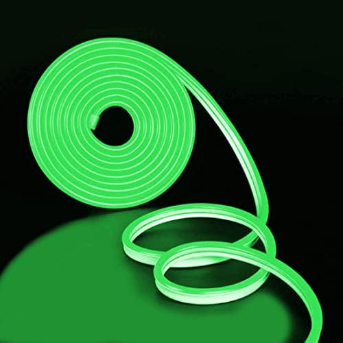 Neon LED Light Strip, 16.4ft/5m 12V DC 600 SMD2835 LEDs Waterproof ...
