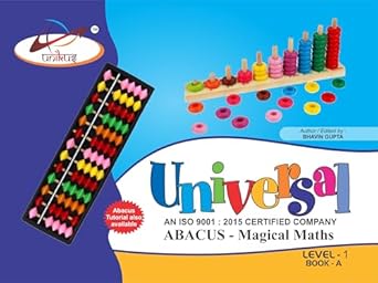 Abacus Book Level 1-A: Universal Abacus Level 1 (Book-A) | Abacus for ...