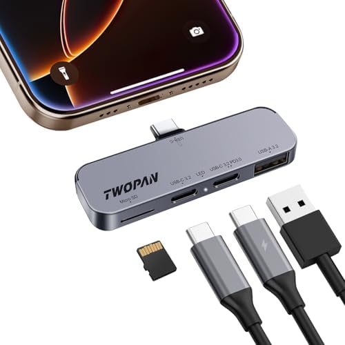 Amazon.com: Hagibis Magnetic USB C Hub with Magsafe for iPhone 16 15 ...
